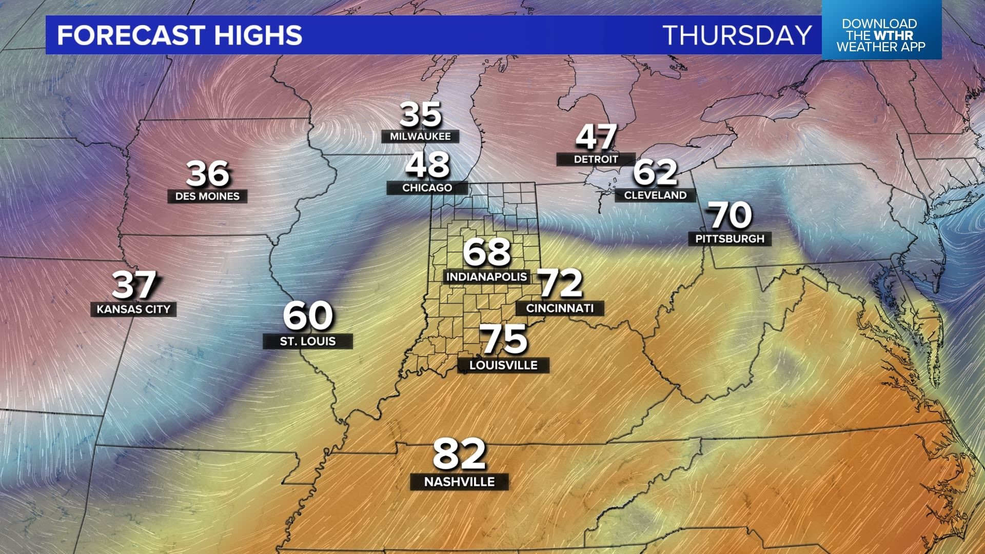 Warmer-than-average weather continues for central Indiana | wthr.com