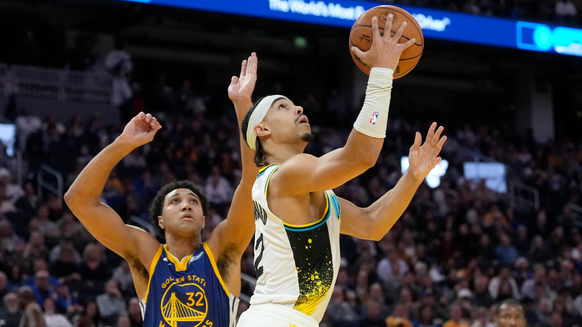 Pacers continue perfect record at Chase Center with win over Warriors ...