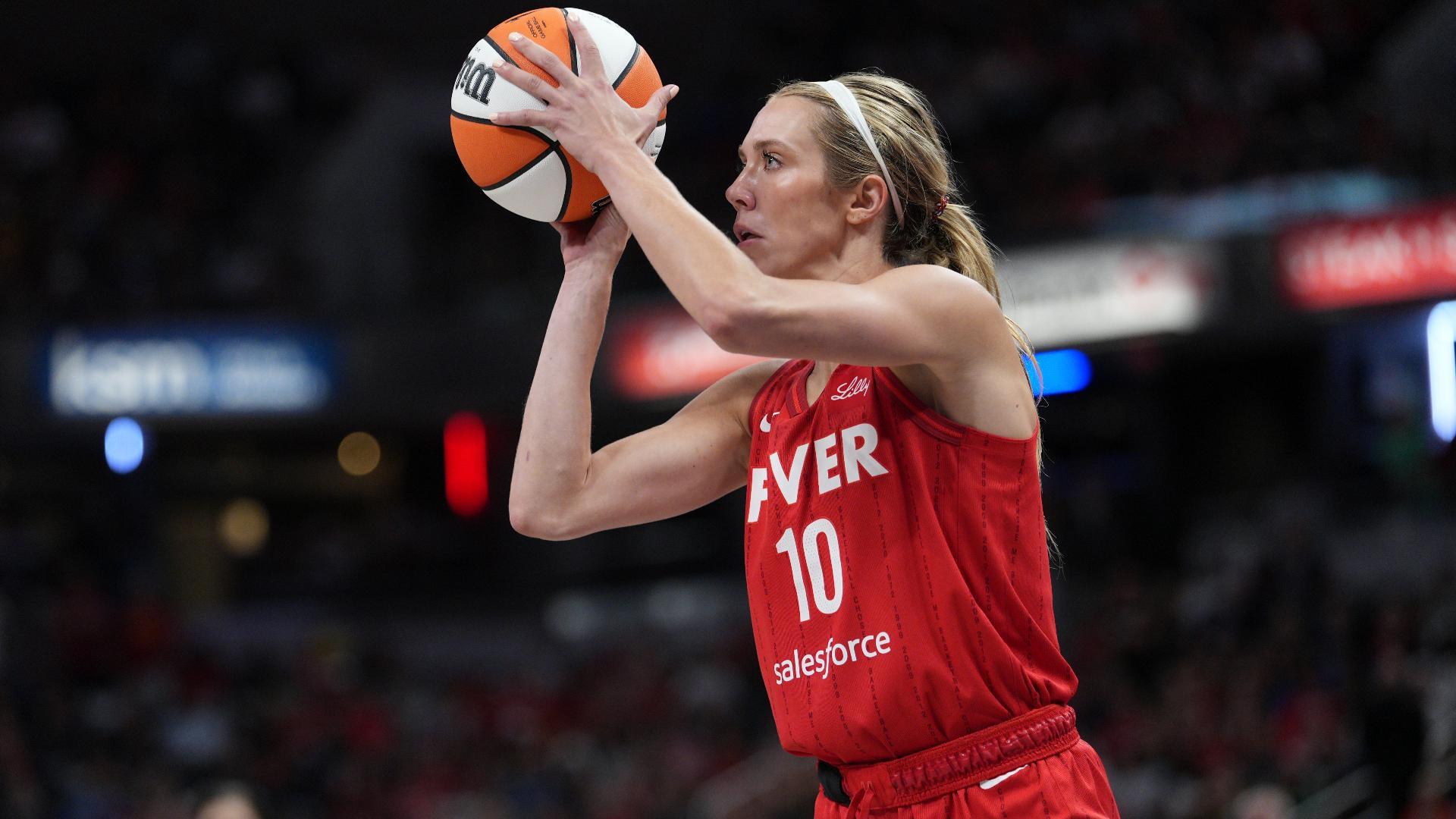 Indiana Fever's Lexie Hull to replace Caitlin Clark in WNBA 3-point ...