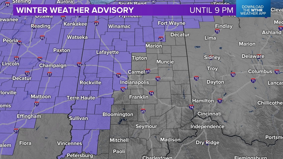 Weather Blog: Slick Travel Saturday Evening | wthr.com