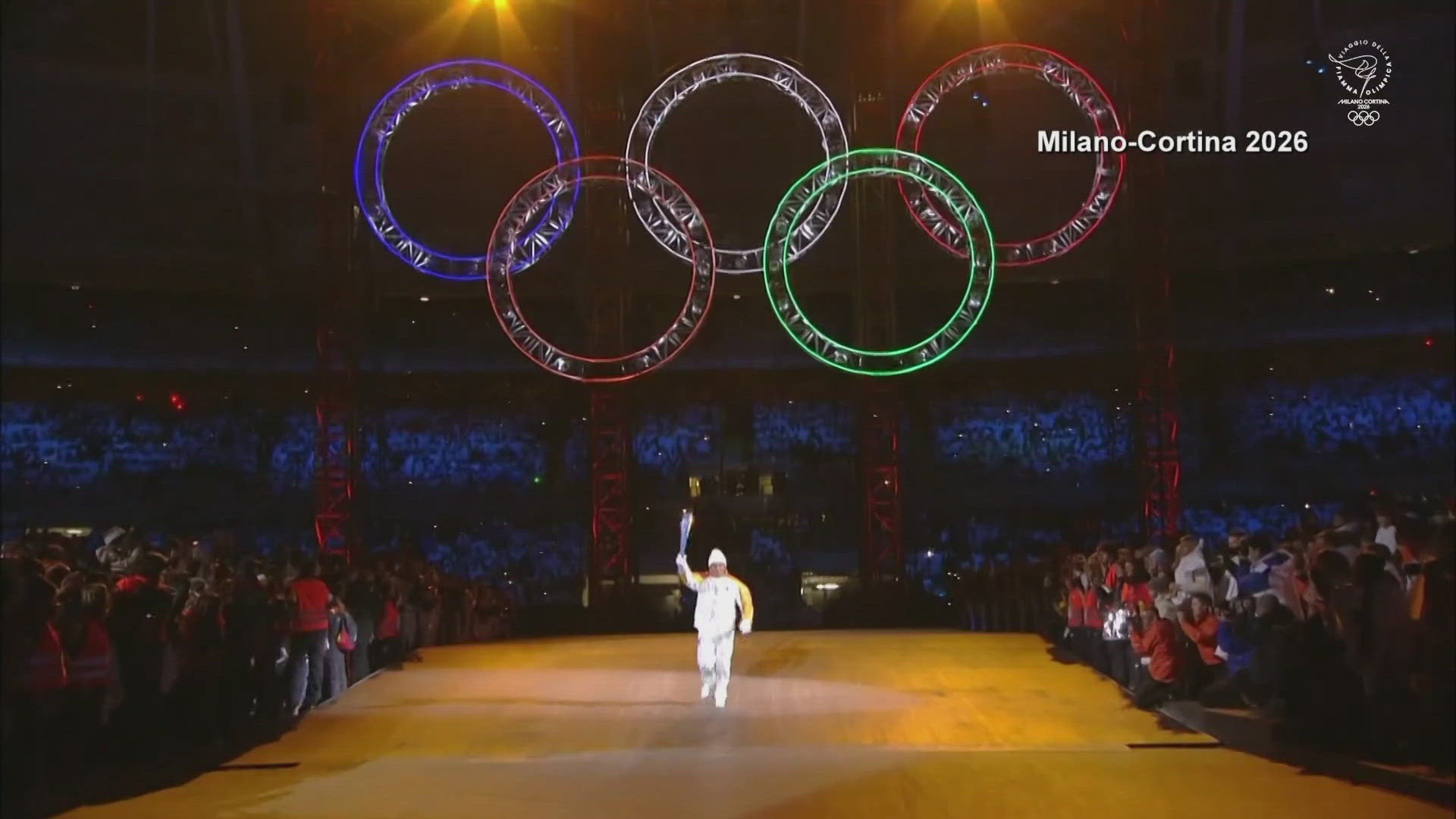 Olympic flame for Milan Cortina Winter Games arrives in Italy following ...