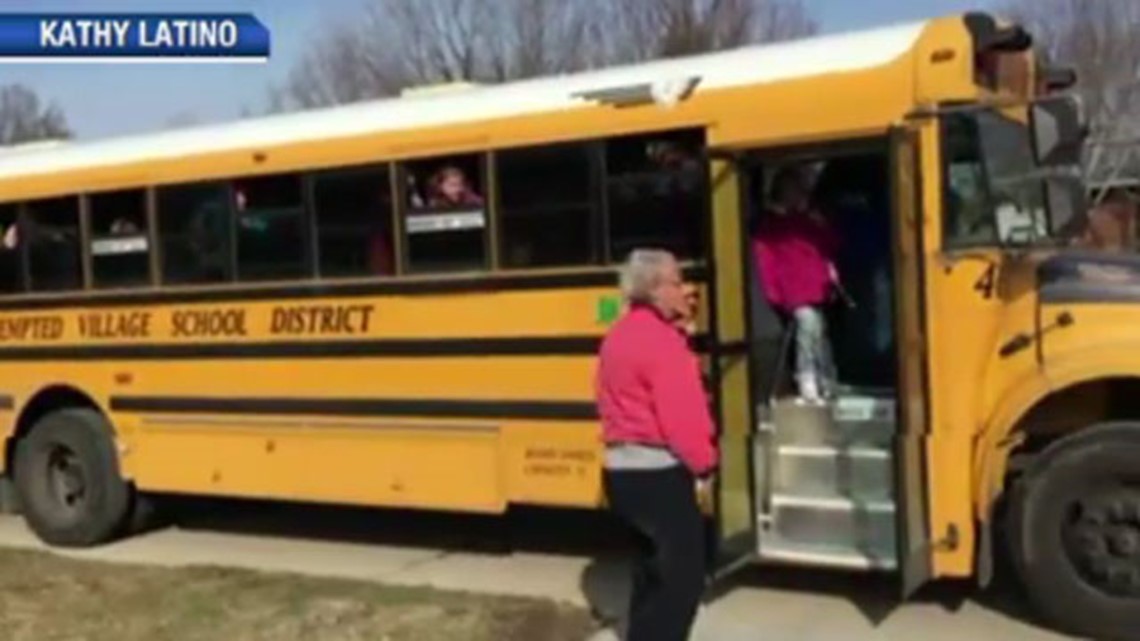 WATCH: 'Grandma' gets birthday surprise from kids on school bus | wthr.com