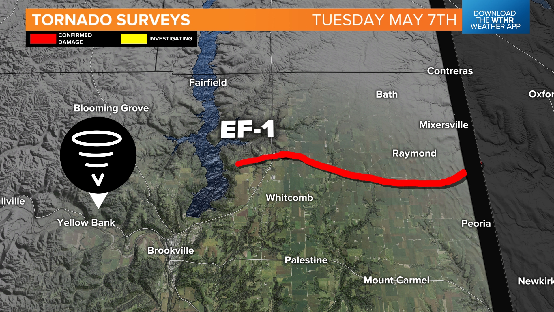 At least 6 tornadoes confirmed over central Indiana from Tuesday | wthr.com