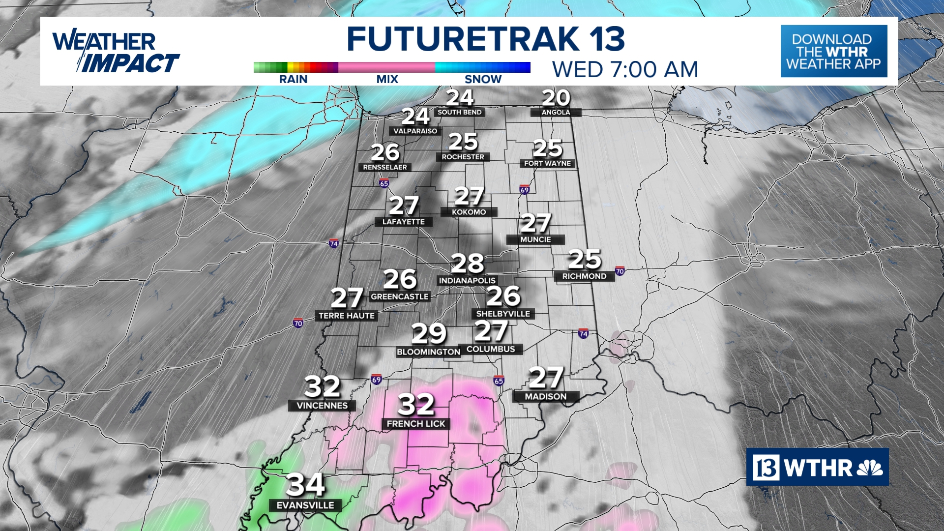 Sub-zero wind chills later this week could be followed by weekend snow ...