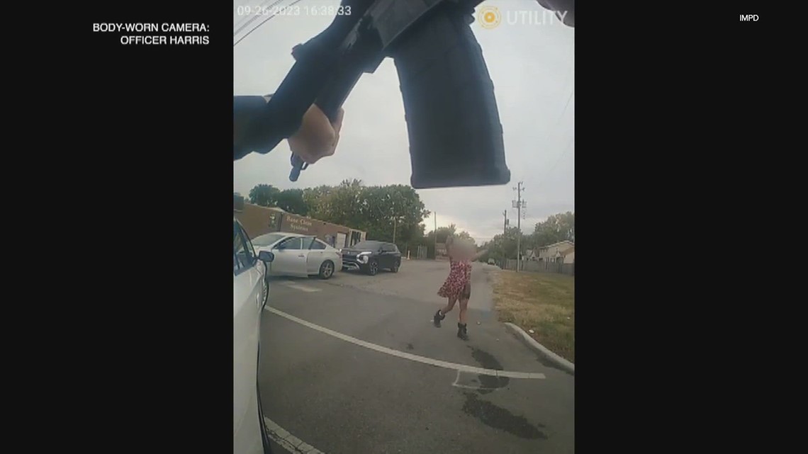 Edited bodycam footage released from Sept. police shooting | wthr.com