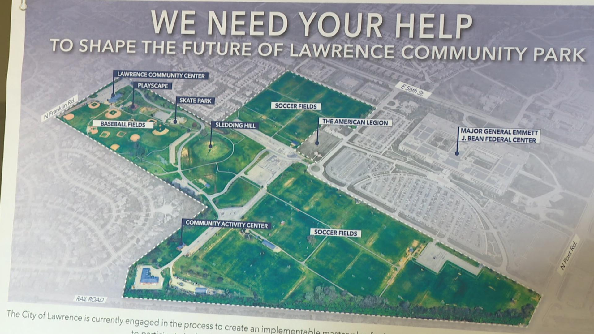 Public input sought on the future of Lawrence Community Park | wthr.com