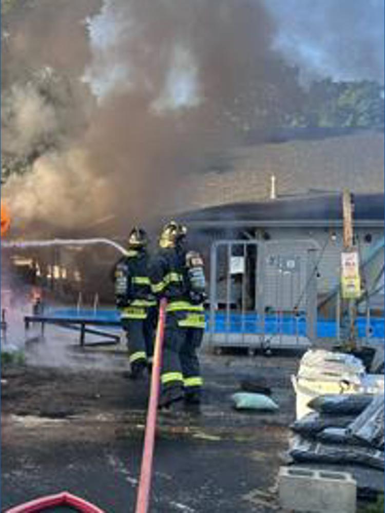 Firefighters battle tiki bar fire in Martinsville | wthr.com