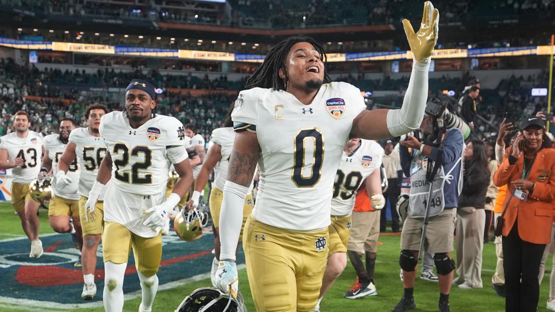 Notre Dame All-American Xavier Watts announces he'll enter the NFL ...