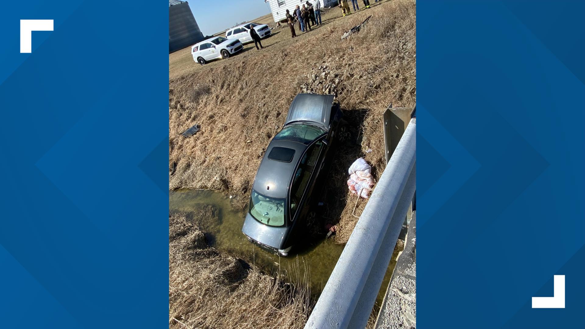 Indiana woman found alive after being trapped in ditch for days | wqad.com