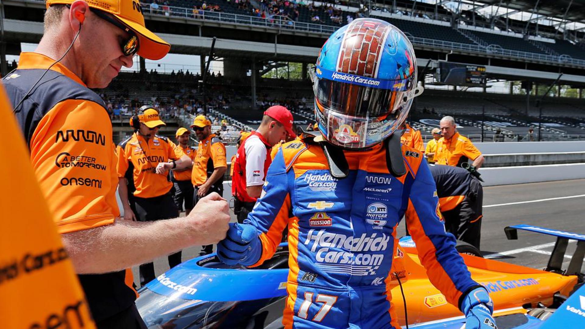 Kyle Larson qualifies for Indianapolis 500 on second attempt | wthr.com