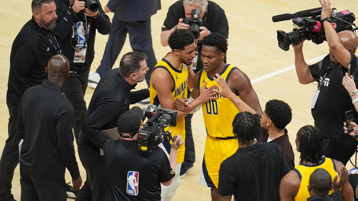 Team reaction, key stats after Pacers' win over Thunder in NBA Finals Game 3 | wthr.com