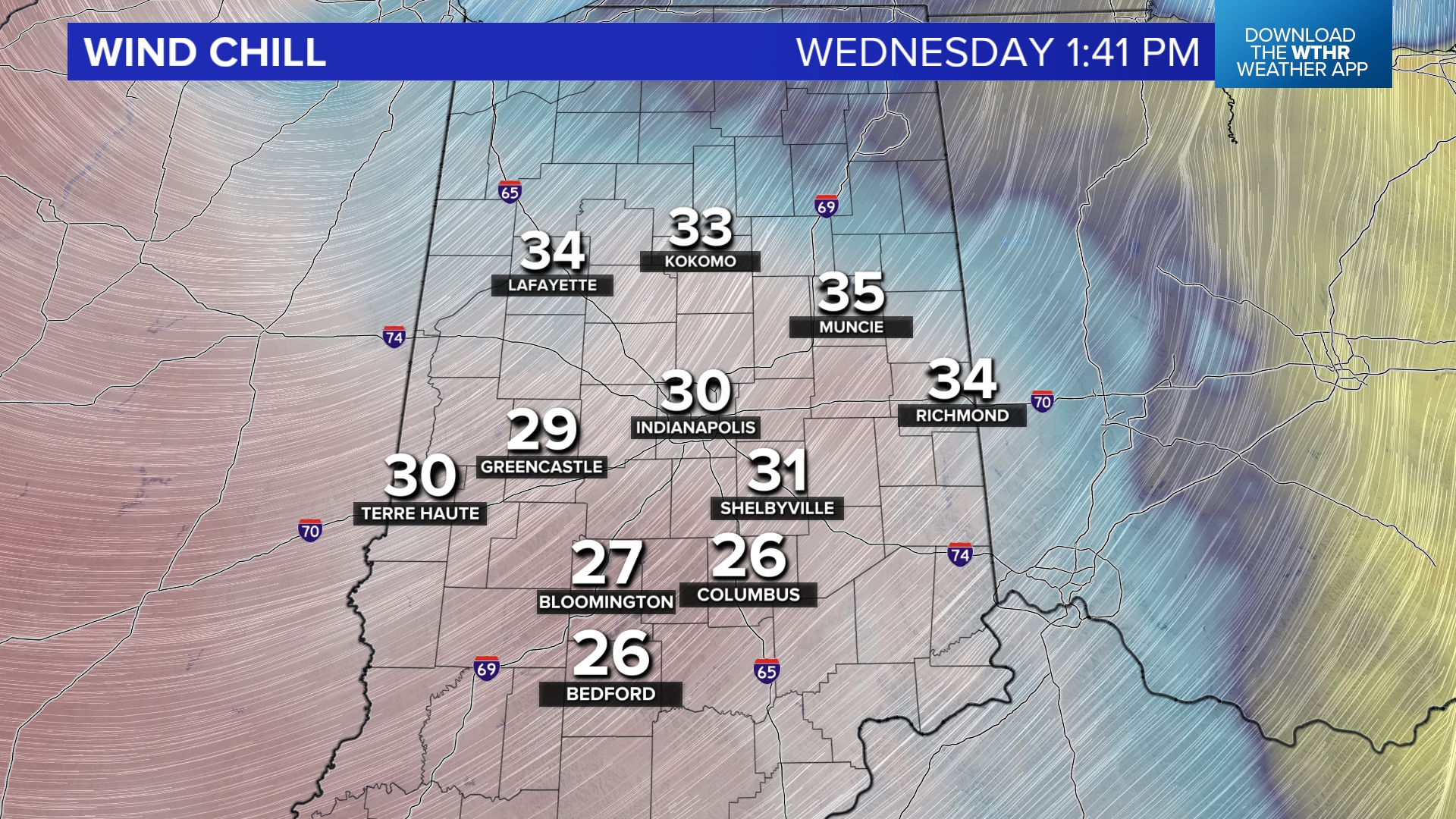 Rain and wind to snow and slick spots in central Indiana | wthr.com