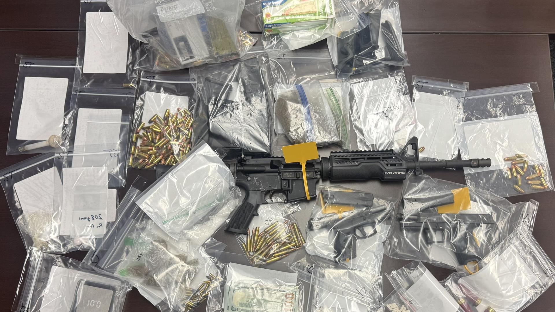 2 arrested after Evansville police find guns, ammo, drugs inside ...