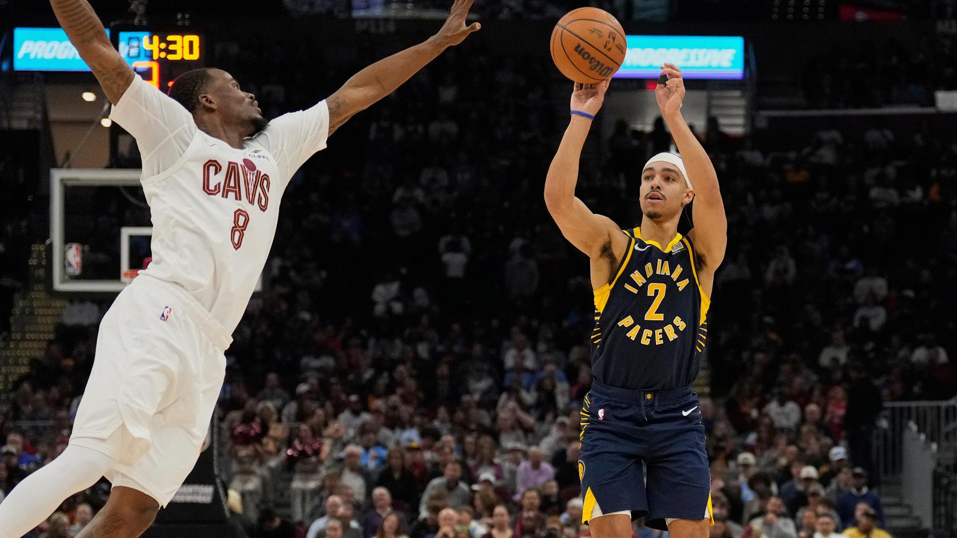 Indiana Pacers defeat Cleveland Cavaliers 126-118 in 2OT | wthr.com