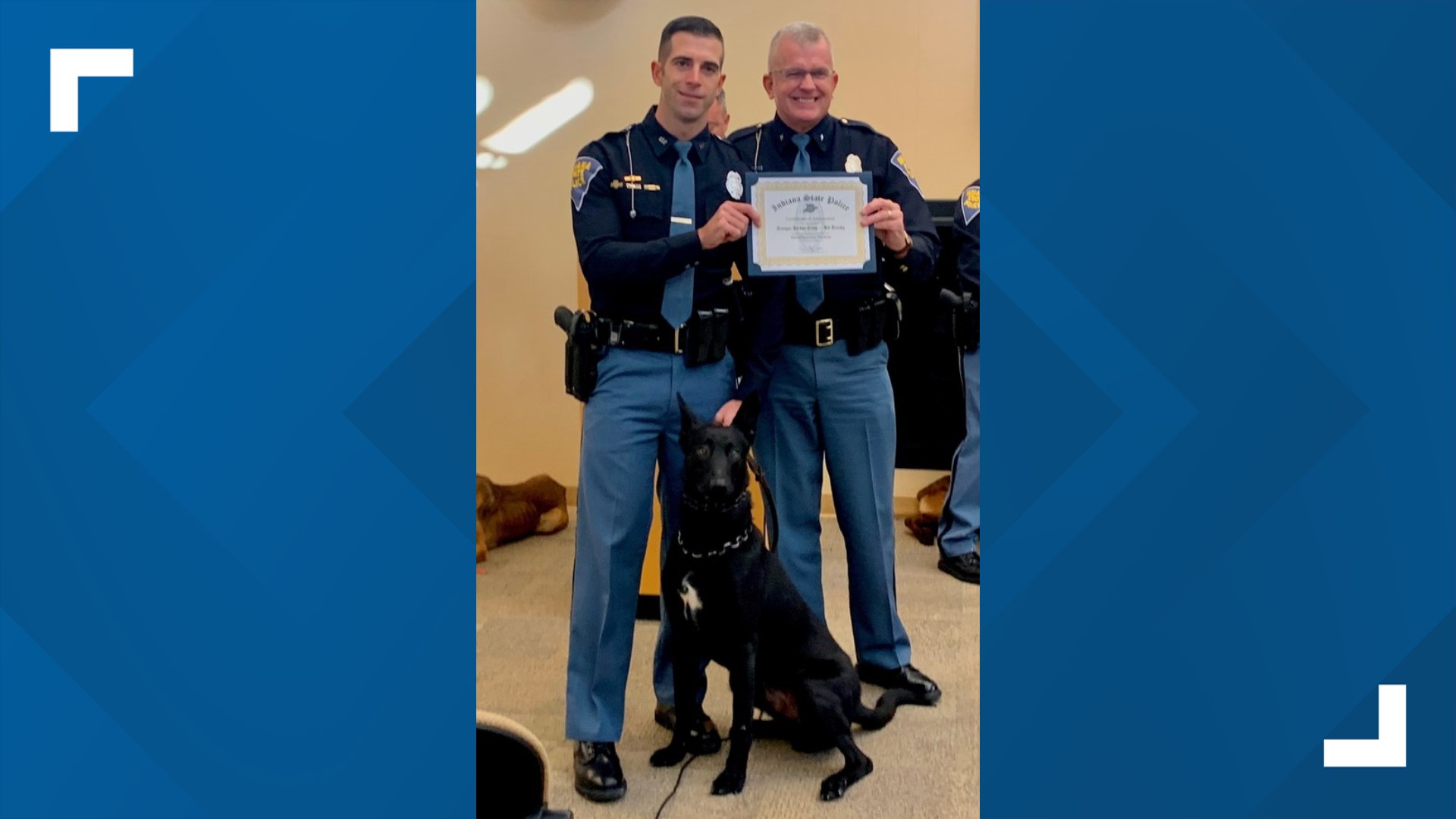 Indiana State Police adds new K-9 teams | wthr.com