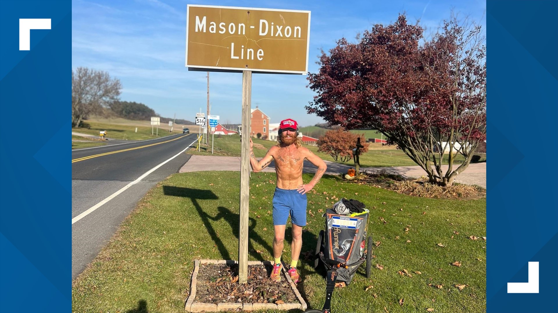 Kokomo man jogging entire perimeter of the US | wthr.com