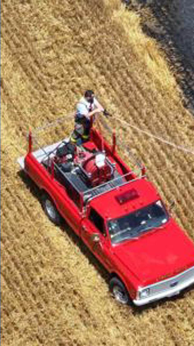 Cass County Fire Departments work to extinguish massive field fire ...