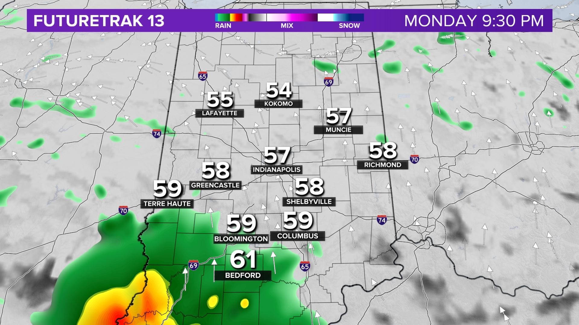 Balmy and wet week ahead for central Indiana | wthr.com