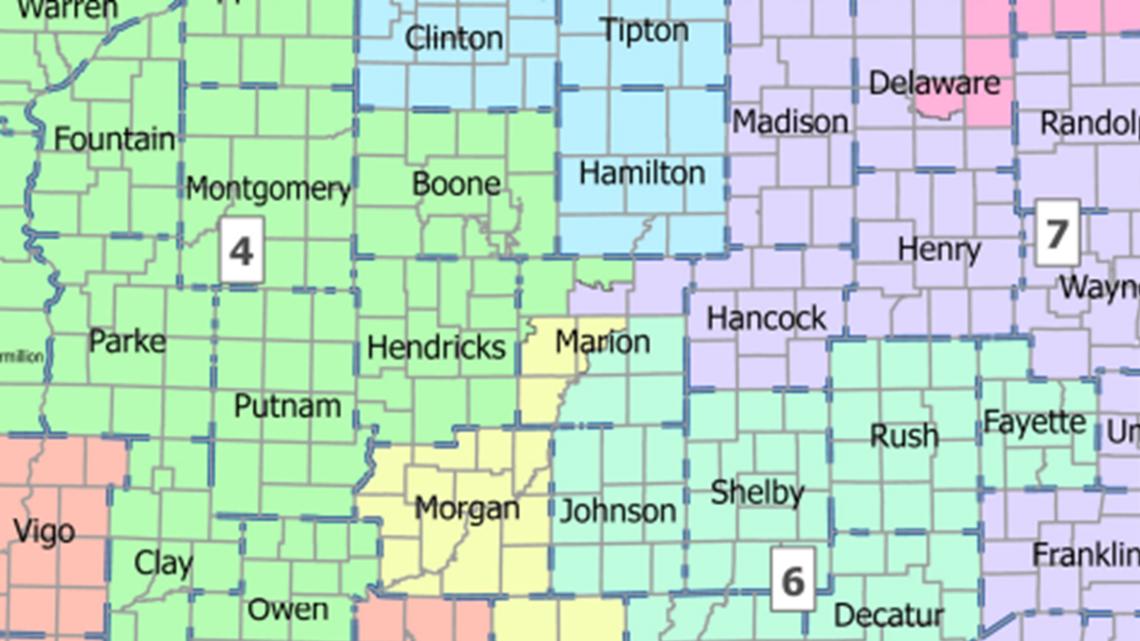 Here is the proposed congressional map for Indiana | wthr.com