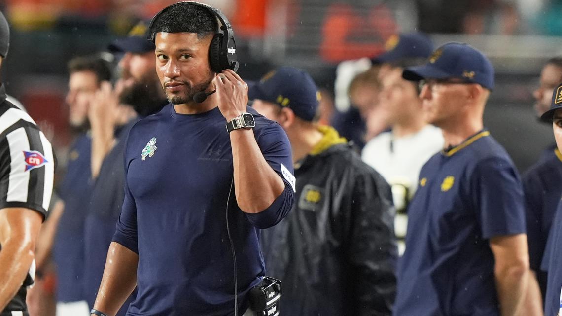 No. 8 Notre Dame gets another early-season test against No. 16 Texas A ...