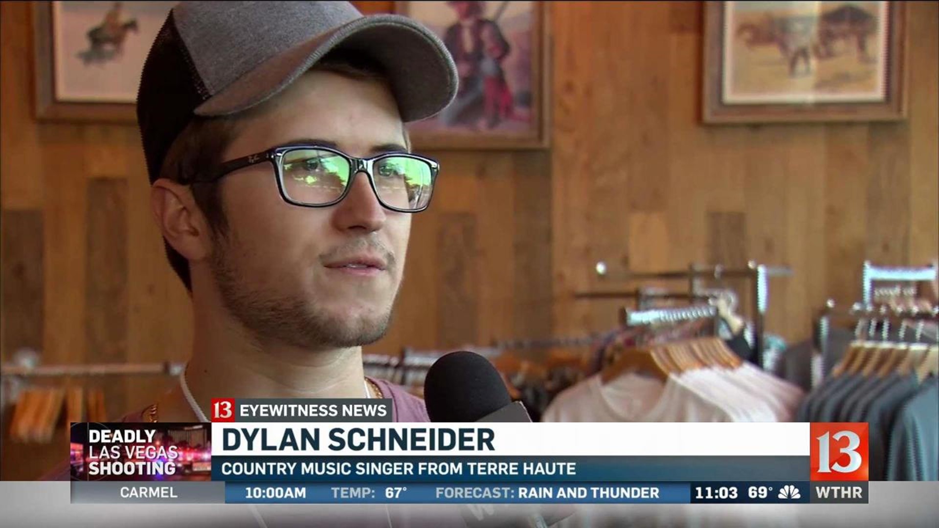 Hoosier singer survives Vegas attack, returns to perform again | wthr.com