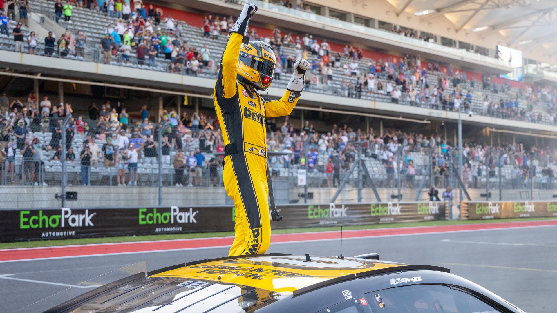 Christopher Bell scores second straight NASCAR Cup win at COTA | wthr.com