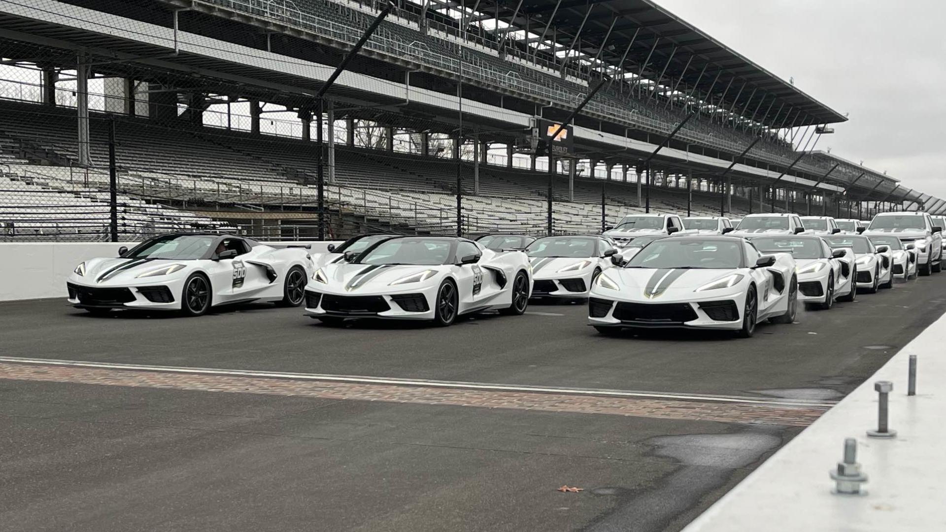 IMS unveils 500 Festival trucks on Yard of Bricks | wthr.com