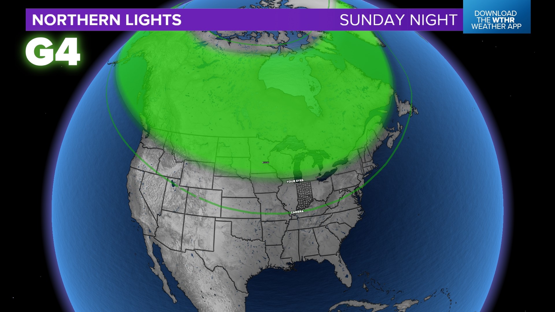 Will we be able to see the northern lights from Indiana tonight? | wthr.com