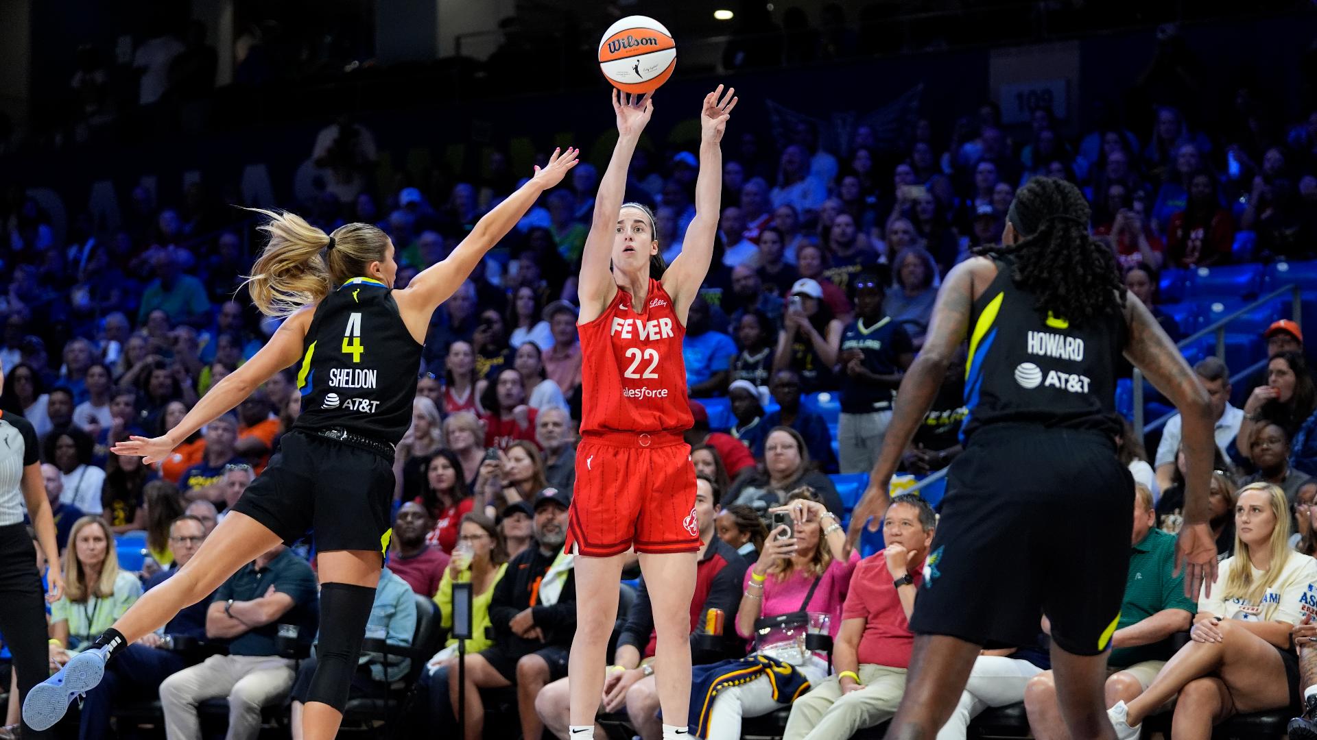 Indiana Fever's Lexie Hull sets 3-point shooting record | wqad.com