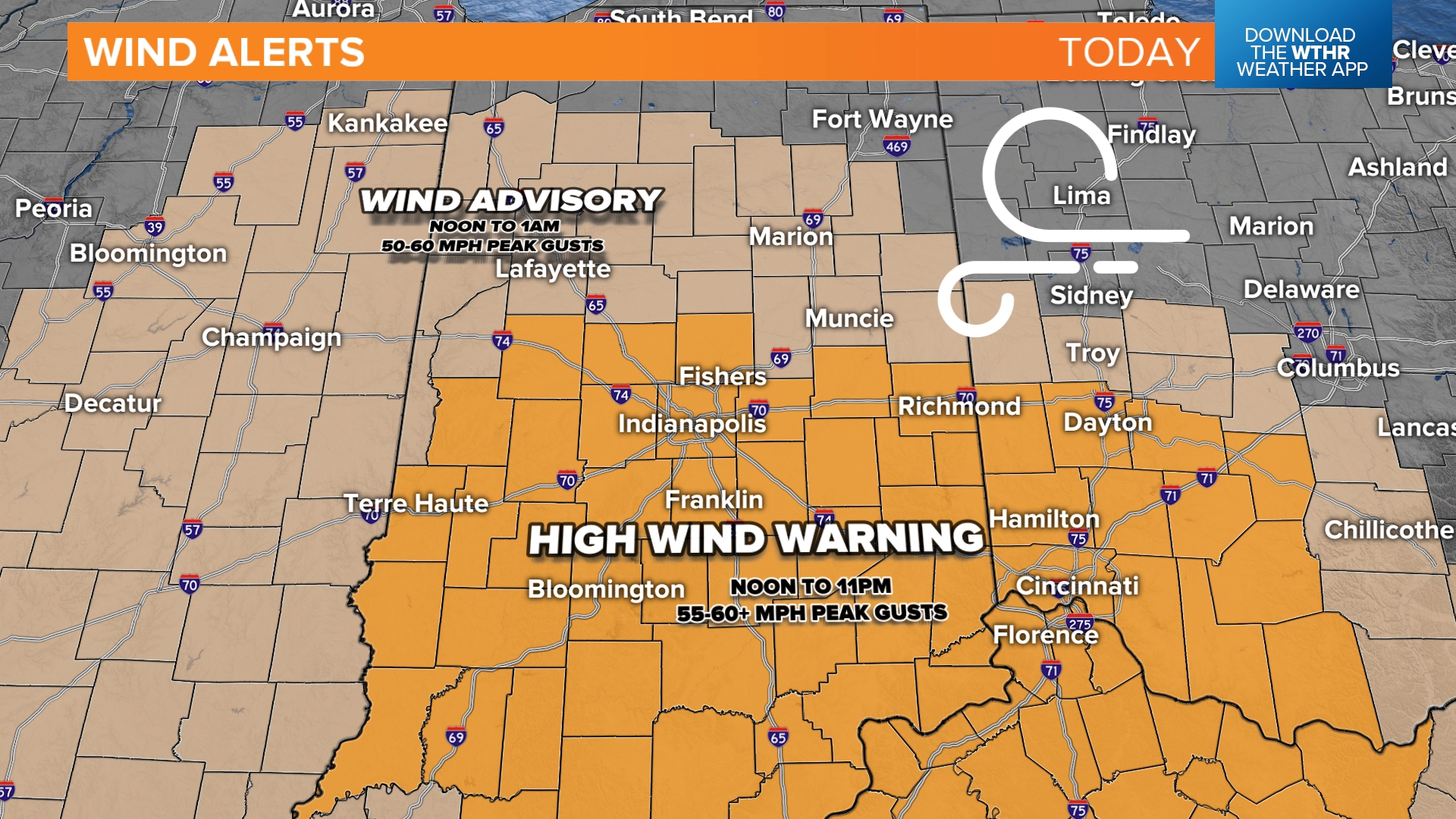 Higher rainfall expectations from Helene across Indiana | wthr.com