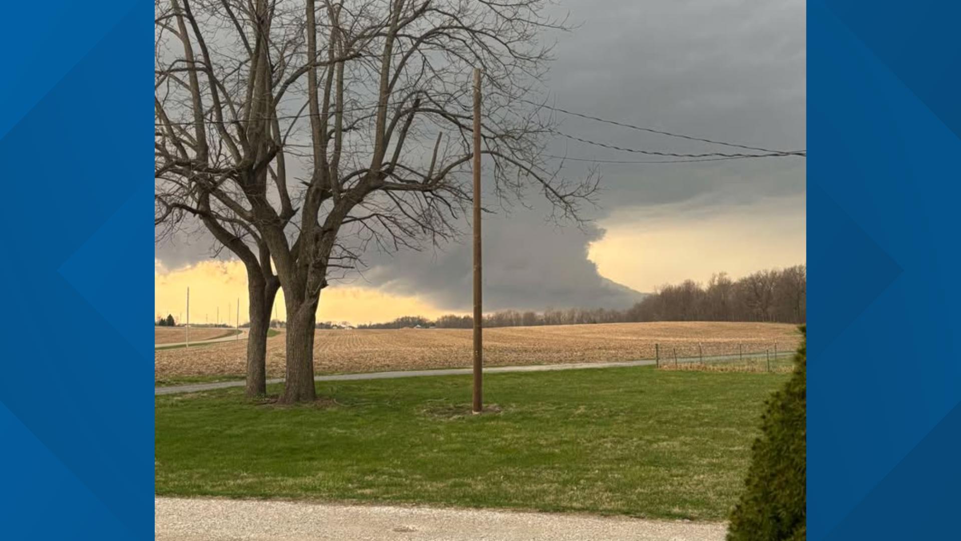 Severe storms blow through central Indiana Thursday night | Weather ...