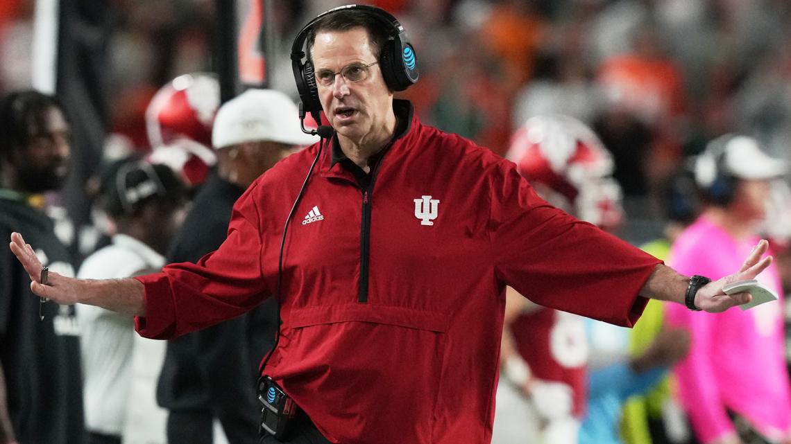 IU football coach Curt Cignetti to drive pace car at this year's ...
