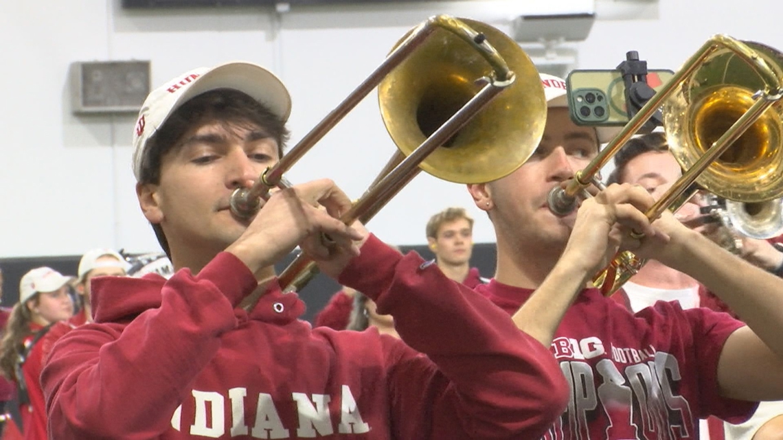 IU's Marching Hundred prepares for big stage at national championship ...