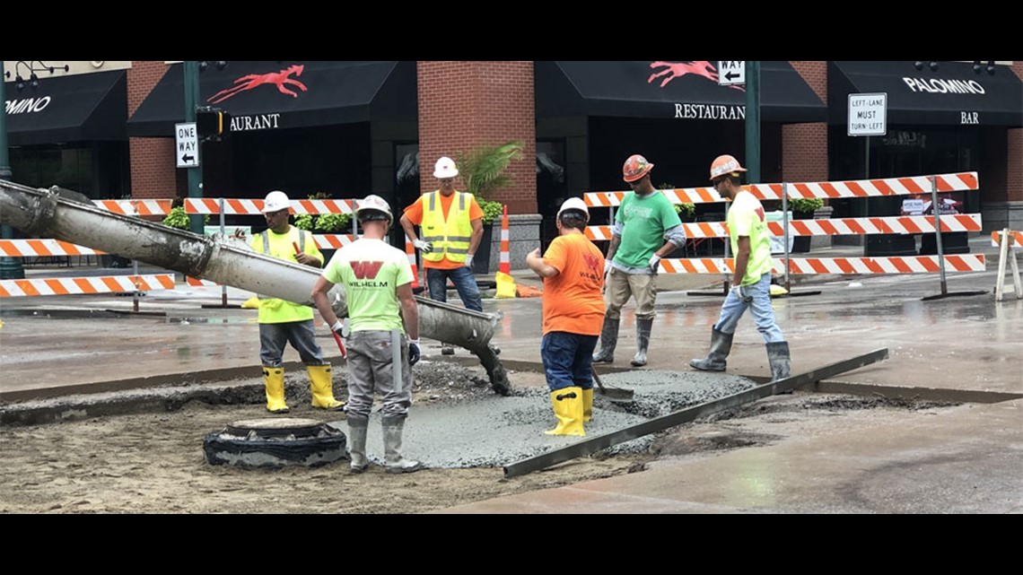 UPDATE: Illinois and Maryland Street intersection reopens after manhole ...