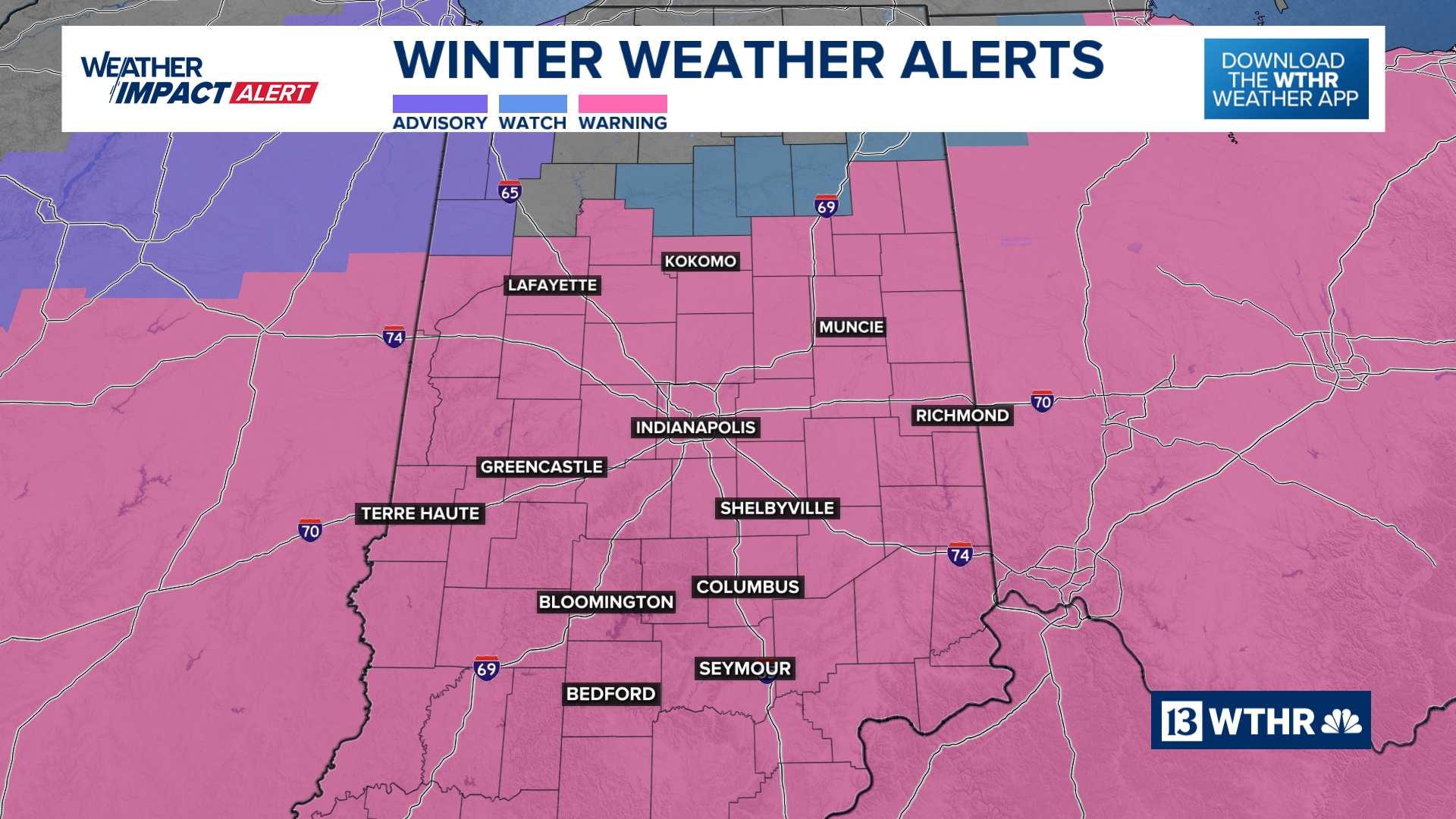 Winter storm brings significant accumulation much of Sunday | 13Weather ...