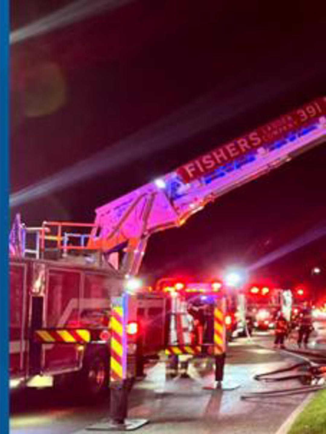 Fishers family displaced after townhouse fire | wthr.com