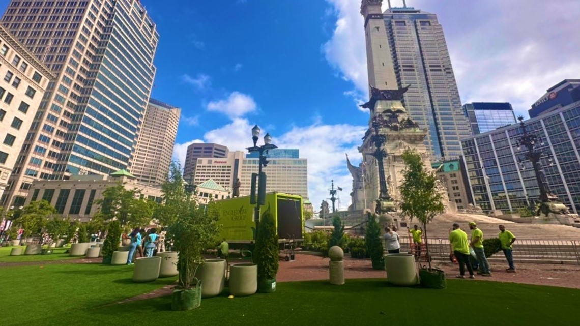 Monument Circle park closure set for Saturday | wthr.com