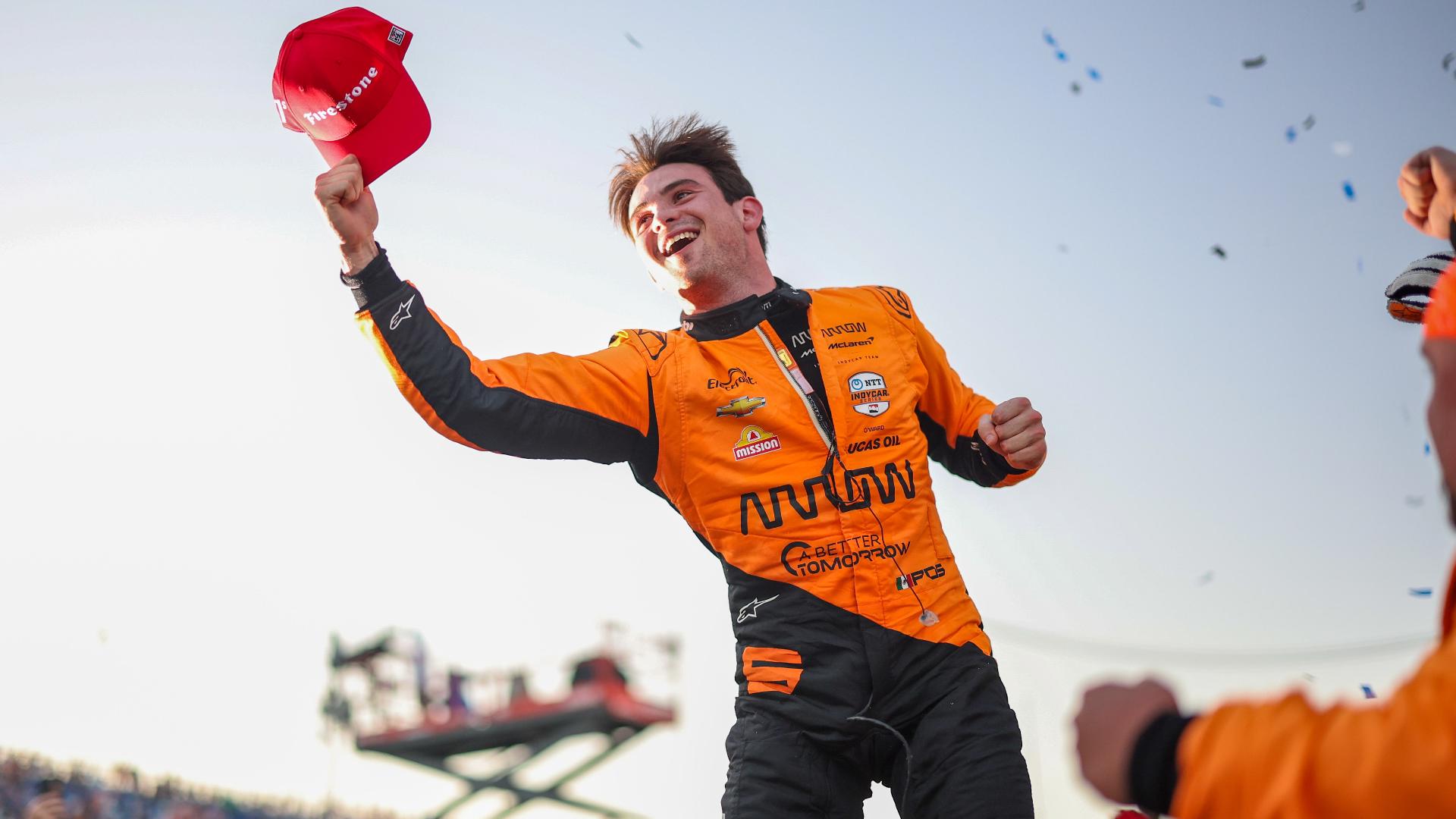 Pato O'Ward wins first IndyCar race of Milwaukee doubleheader | wthr.com