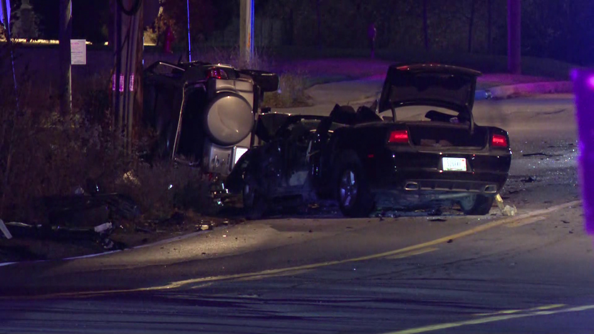 Early morning police chase of stolen car leads to east Indy crash ...