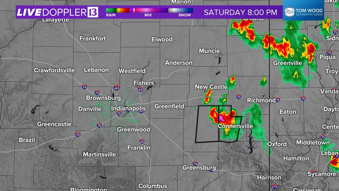 Live Doppler 13 Weather Blog: Isolated severe storm continues east of ...