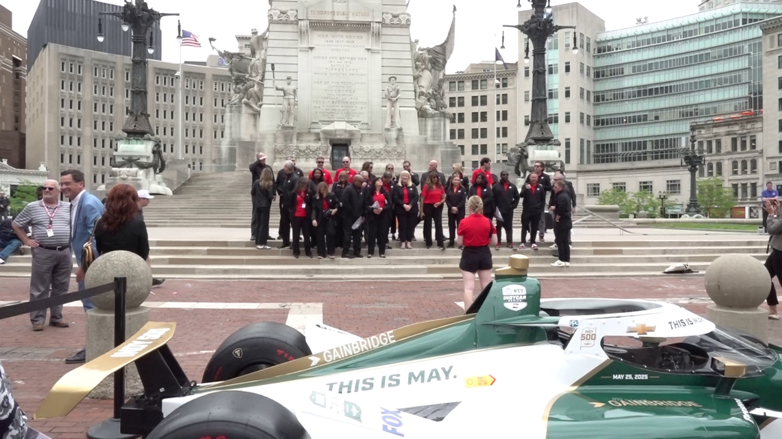 IndyCar, IMS celebrate the Month of May on Monument Circle in ...