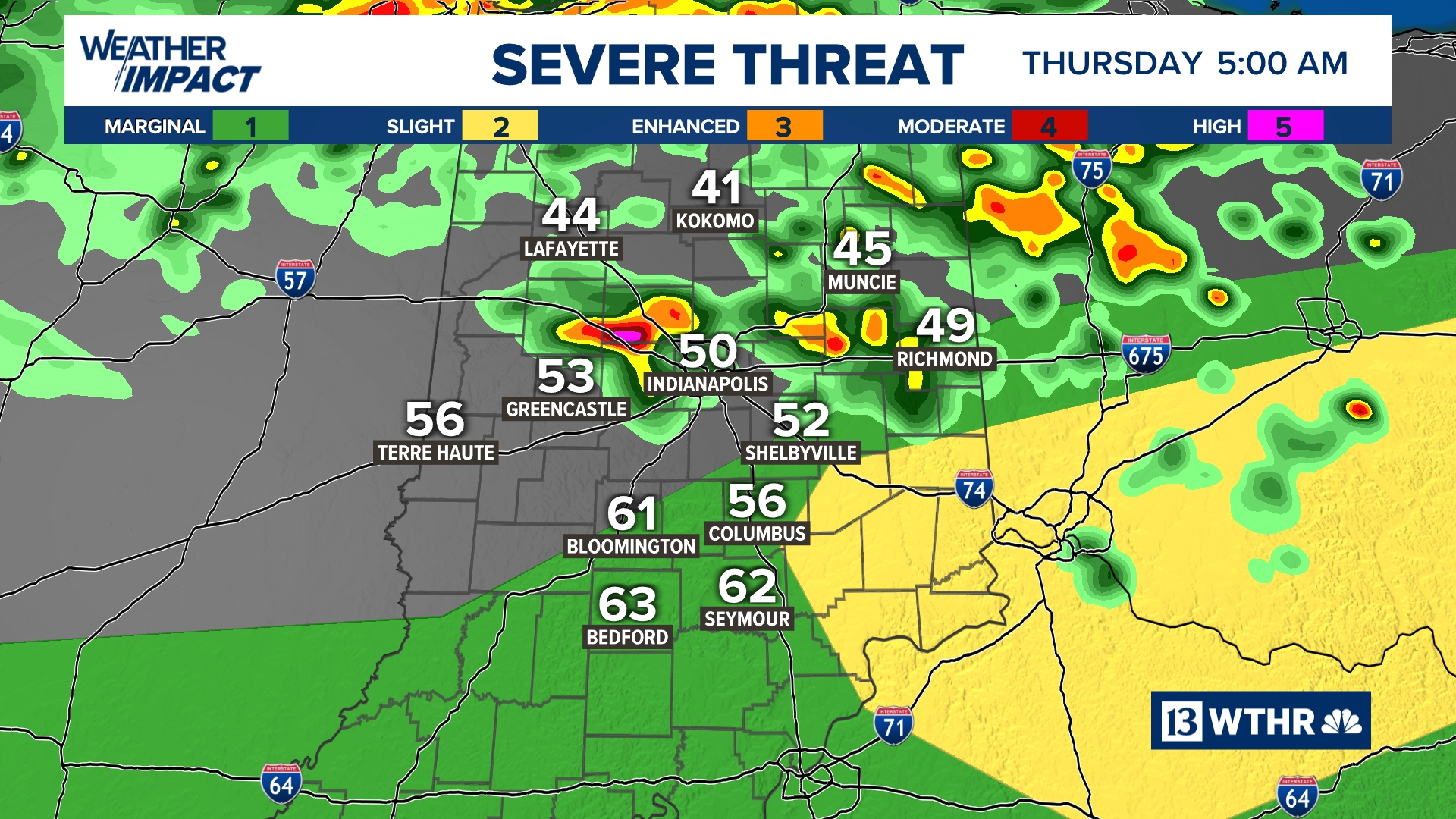 Warm, windy Thursday before the next storms arrive | 13Weather Blog ...