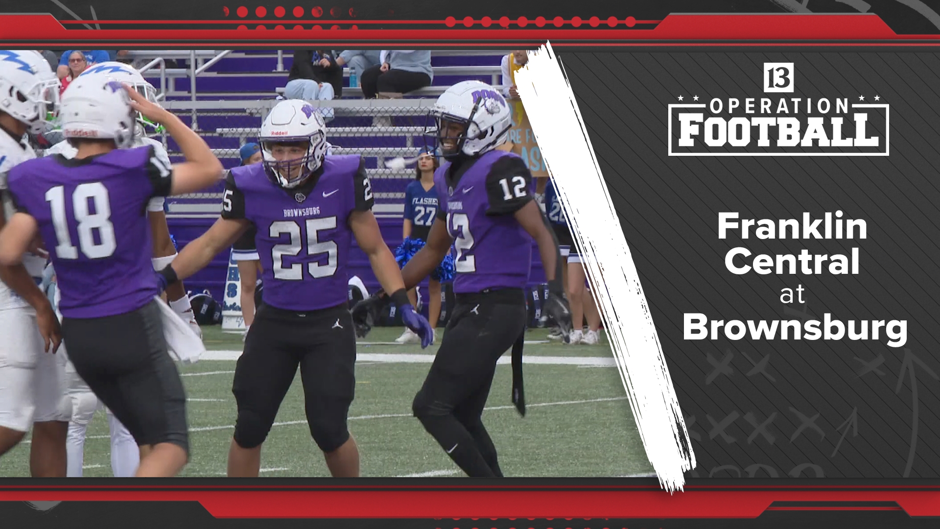 Franklin Central at Brownsburg | Operation Football | wthr.com