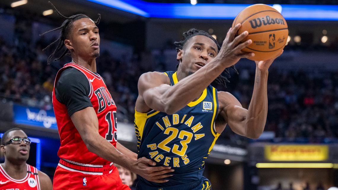 Aaron Nesmith powers Indiana Pacers to 127-112 win over Chicago Bulls ...