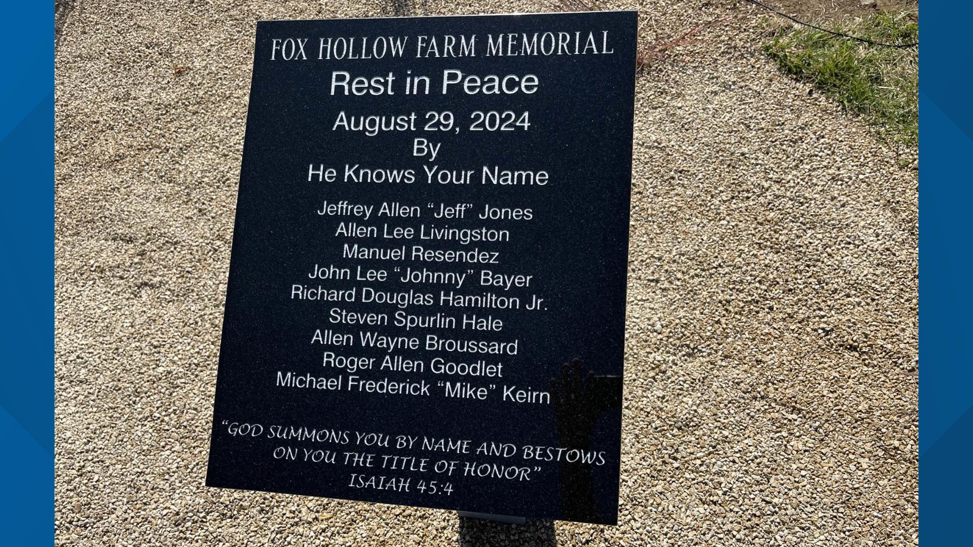 Memorial dedicated for victims of Herb Baumeister | wthr.com