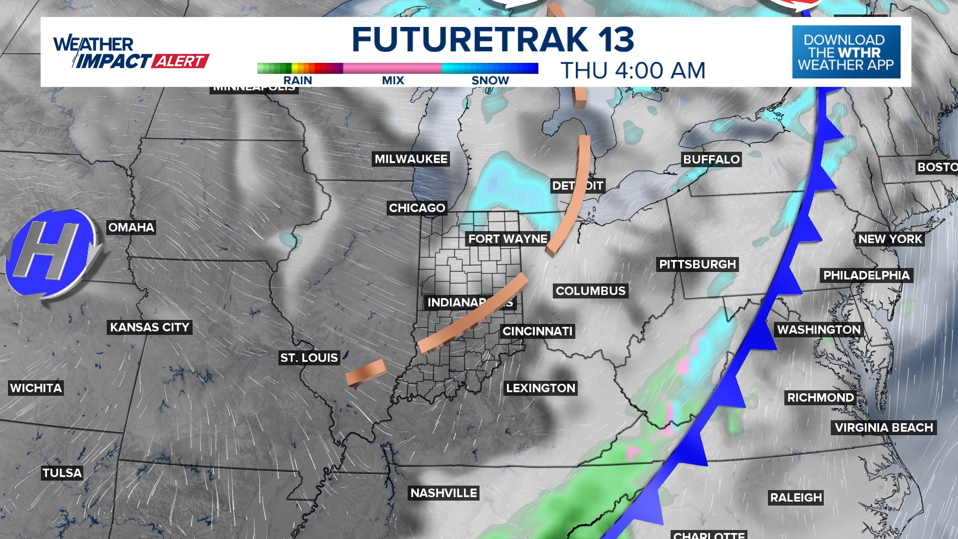 Multiple rounds of cold, snow ahead | 13Weather Blog | wthr.com