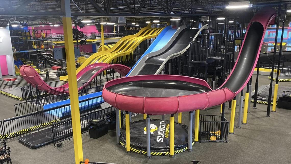 Brownsburg's Slick City is state's first indoor waterless slide park ...