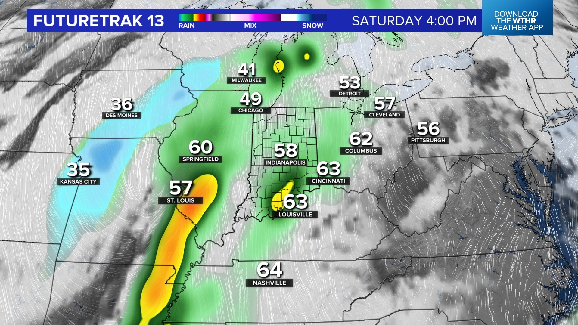 Cold rain but balmy December air coming | wthr.com