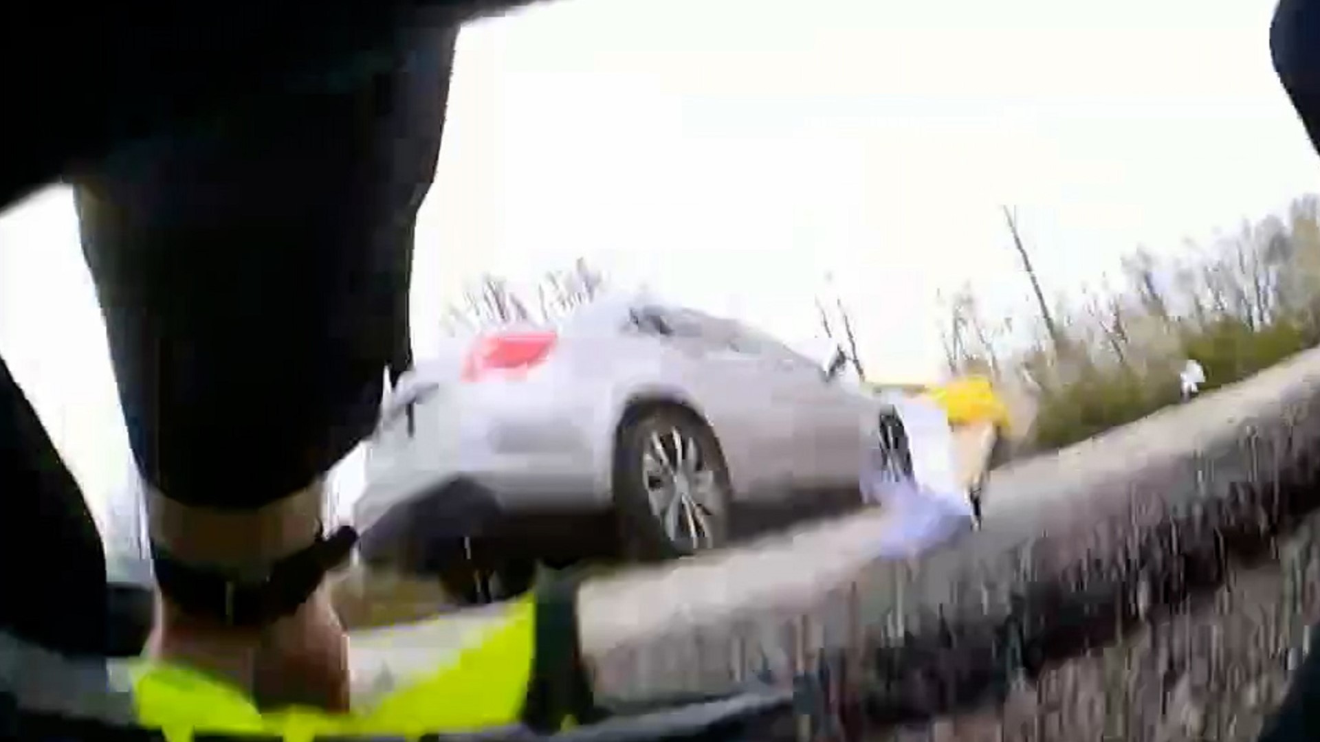 Speedway officer's bodycam shows him getting hit | wthr.com