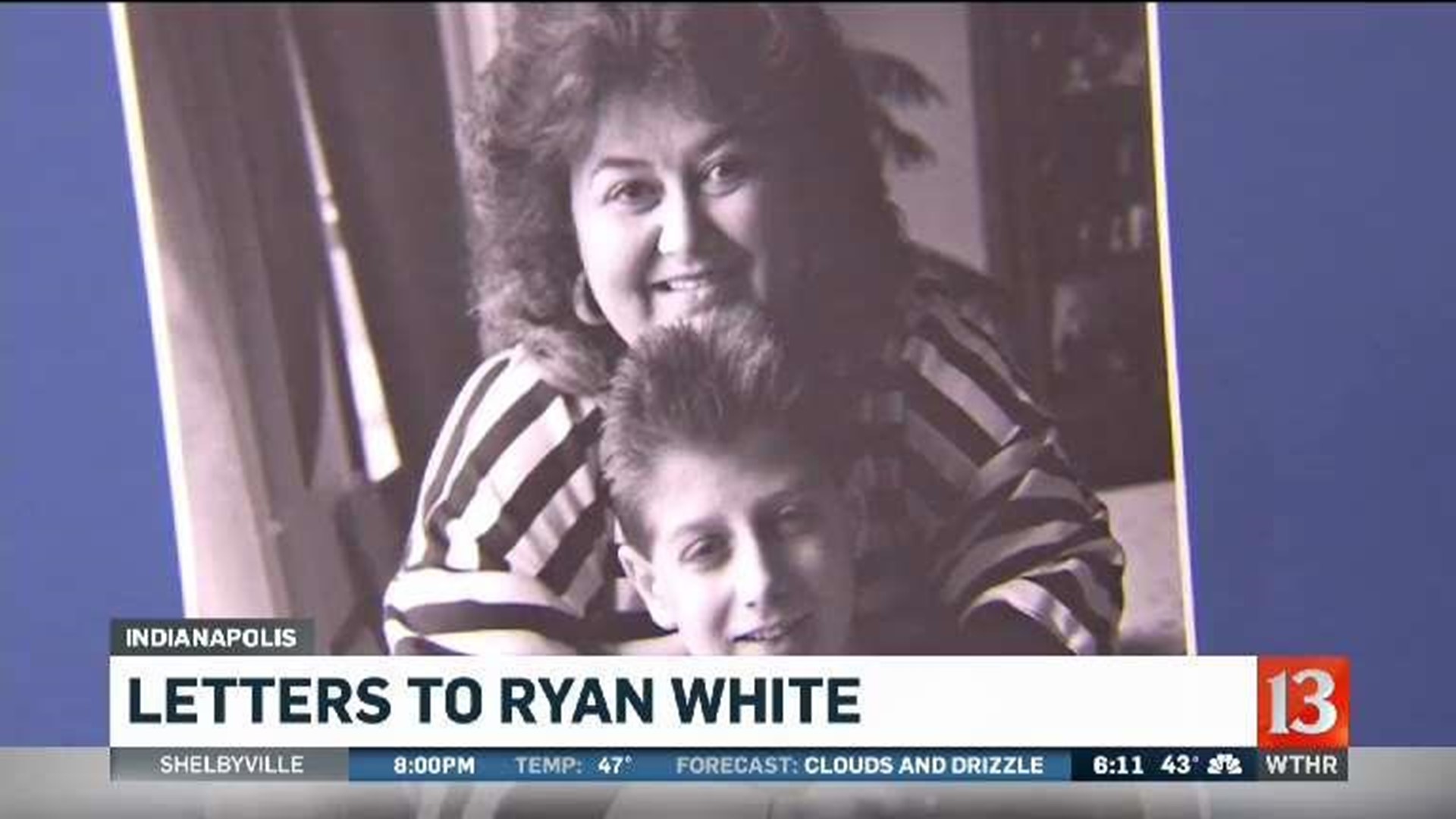Letters sent to Ryan White now on display at Children's Museum | wthr.com